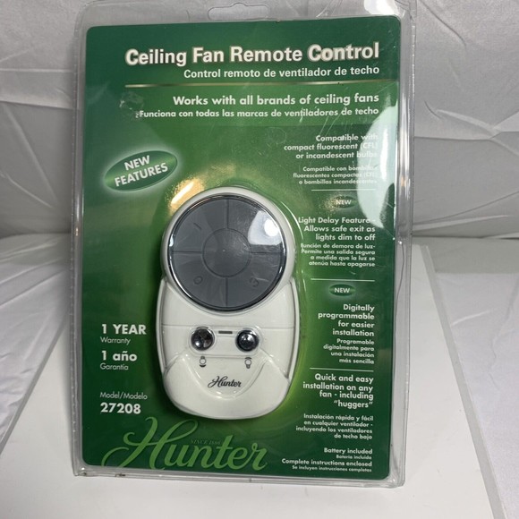 Hunter | Other | Hunter Ceiling Fan Lightremote Control Digitally ...